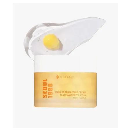 K-Secret Seoul 1988 Capsule Cream: Niacinamide 5% + Yuja 50 ml